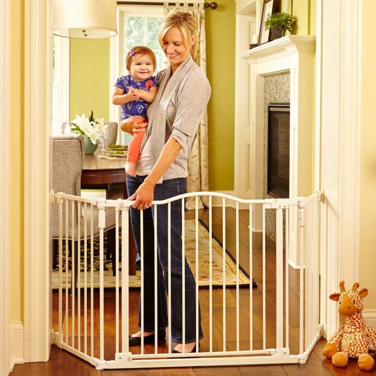 Best 60 inch Wide Baby Gate - Baby Gates for Stairs